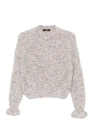 TWIN-SET Speckled Knit Sweater