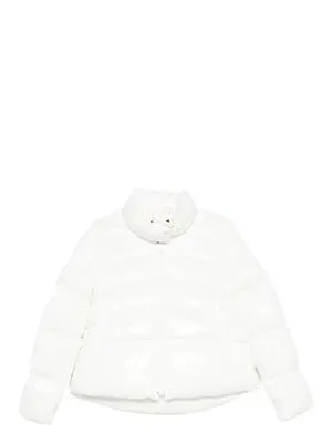 Pinko Quilted Coat - White