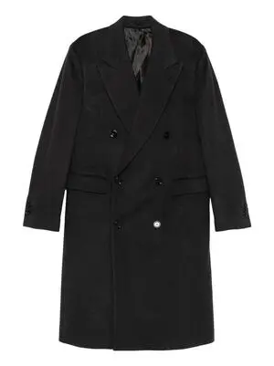 LARDINI Double-breasted Coat - Grey
