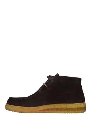 ASTORFLEX Suede Lace-up Boots - Brown