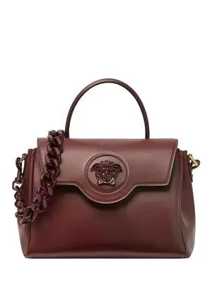Versace La Medusa Top-handle Tote Bag - Red