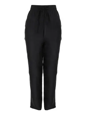 UMA | RAQUEL BLAY Drawstring Drop-crotch Trousers - Black