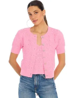 Allison Effie Cardigan - Pink