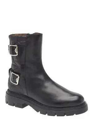 WONDERS A-4301 Buckle Bootie - Oregon Black