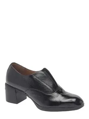 WONDERS Leather Pumps - Lack Black