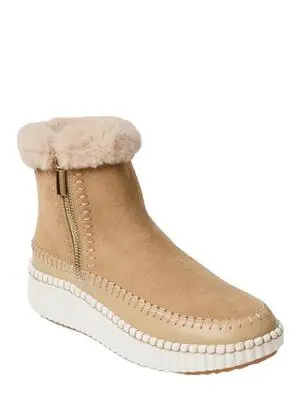 Jack Rogers Janetta Faux-fur Bootie - Cafe Au Lait