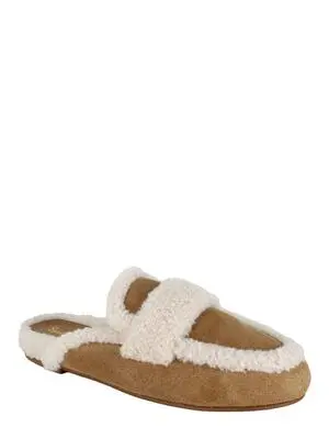 Splendid Faux Fur Mule - Caramel