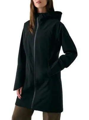 LOLE Element Long Windproof Rain Jacket - Black Beauty