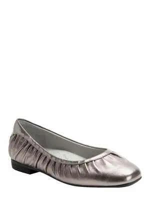 ALEGRIA BY PG LITE Beka Ballet Flat Pewter