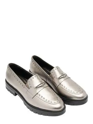 ARA Cardiff Studded Penny Loafer - Cashmere