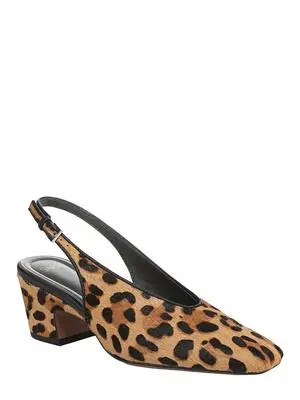 Franco Sarto Sutton Slingback Pumps Camel Multi