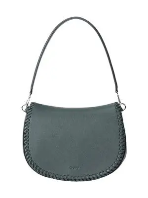 ORYANY Leather Saddle Bag - Deep Green