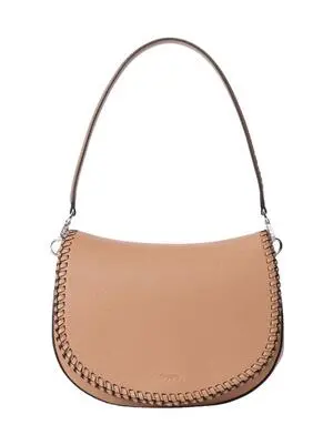 ORYANY Leather Saddle Bag - Sand Brown