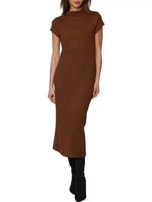 LOST + WANDER Eden's Serenade Midi Dress - Brown