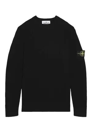 Stone Island Crewneck Sweater Black