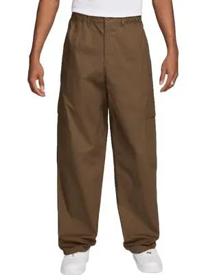 Nike Sportswear Club Stretch Cotton Ripstop Cargo Pants - Mosswood Brown