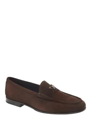 Prada Triangle Logo Loafer - Moro