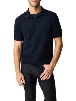Rodd & Gunn Avalon Johnny Collar Polo - Eclipse