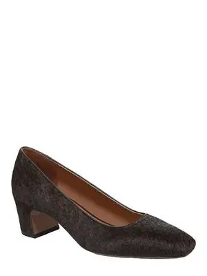 Franco Sarto Salino Square Toe Pump Brown