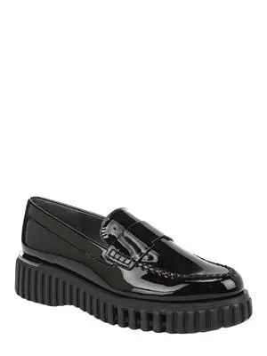 Franco Sarto Platform Loafer Black