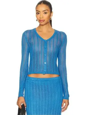 Beach Riot Hani Cardigan - Harbor Blue