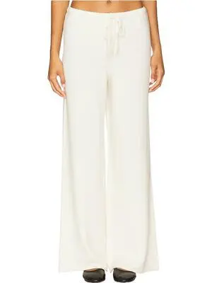 Sablyn Relaxed Straight Leg Pant - Gardenia