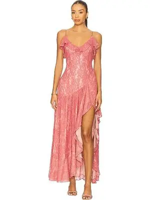 Tularosa Jada Maxi Dress - Dusty Rose