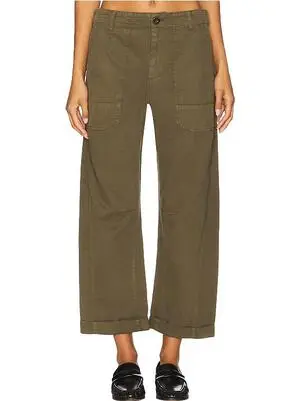 PISTOLA Tori Bowed Utility Pant - Sequoia