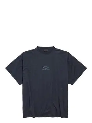 Balenciaga Loop Sports Icon Oversized T-shirt - Black