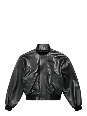 Balenciaga Leather Blouson - Black