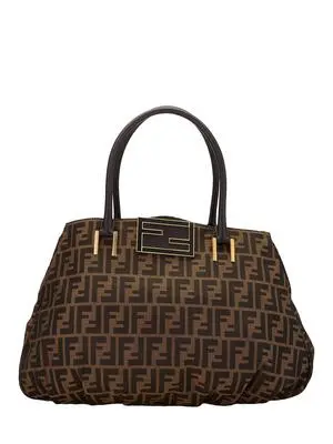 Fendi Zucca Canvas Mia - Brown
