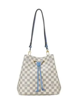 LOUIS VUITTON Louis Vuitton Damier Azur Neo Noé Bucket Bag Blue