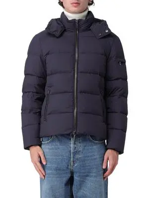MOORER Moorer Padded Jacket With Hood Blue 1