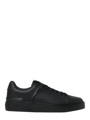 Balmain Lace-Up Sneakers Black