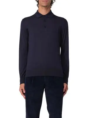 Agnona Polo Shirt Men Navy