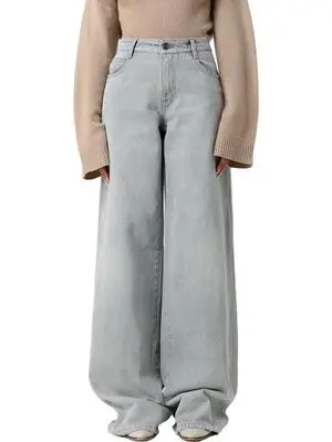 Ermanno Scervino Wide Leg Jeans - Grey