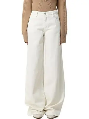 Ermanno Scervino Wide Leg Jeans - White