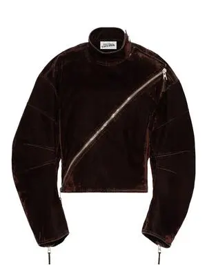 Jean Paul Gaultier Moto Jacket - Brown