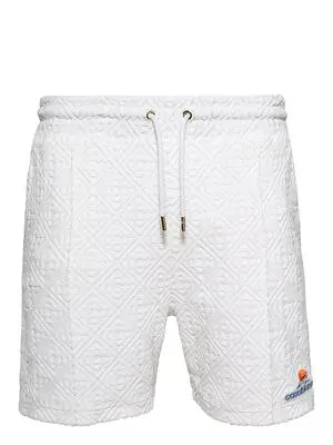 Casablanca Towelling Shorts - White