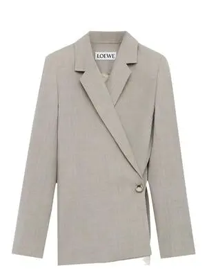 Loewe Tailored Jacket - Cream