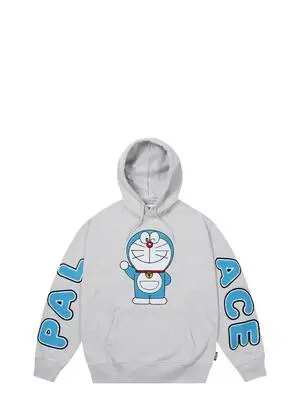 PALACE X Doraemon Hooded Sweatshirt - Grey