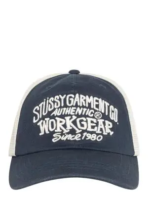 StÜssy Low Profile Workgear Strapback - Blue