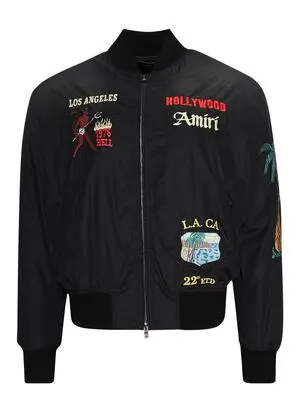 Amiri Sinners Bomber Jacket - Black