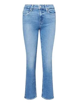 Paige Cindy Straight-leg Stretch-denim Jeans - Buckingham