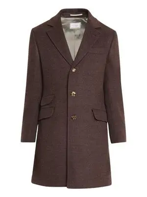 BRUNELLO CUCINELLI Traditional-Fit Wool Overcoat