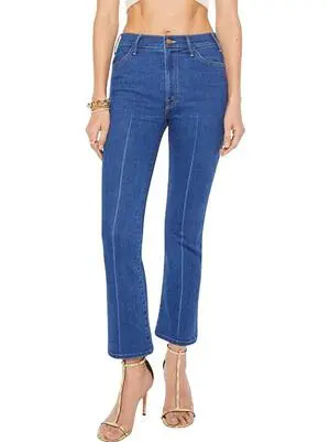 MOTHER The Hustler High Waist Ankle Bootcut Jeans - Side Gig
