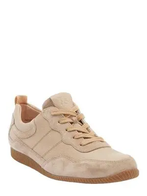 Paul Green Chantel Leather Sneaker Almond Combo