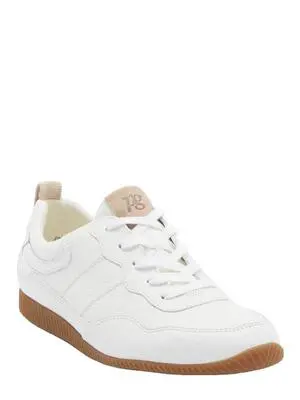 Paul Green Chantel Leather Sneaker - White Antelope Combo