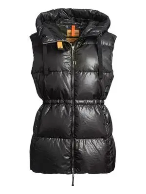 PARAJUMPERS Hooded Quilted Vest - Black