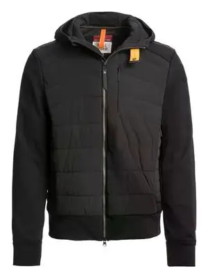 PARAJUMPERS Hooded Quilted Jacket - Black